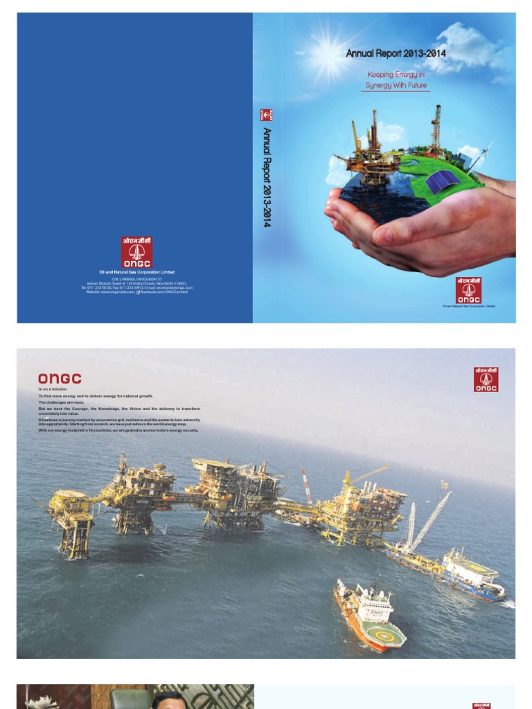 ONGC Annual Report 2013 14 | PDF | Economies | Business