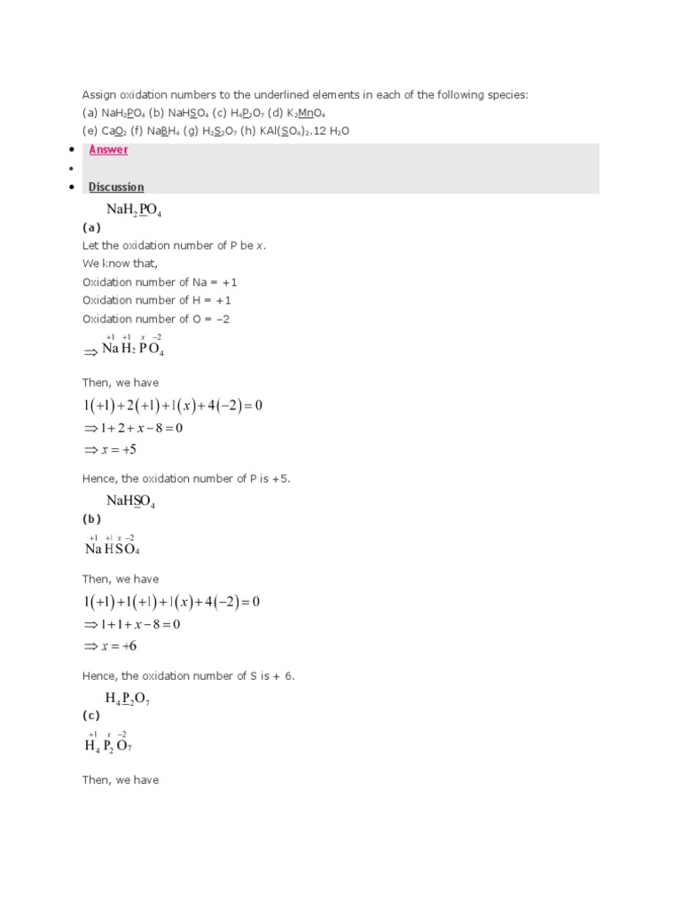 Chem (Soln) CH 8 | PDF | Redox | Ion