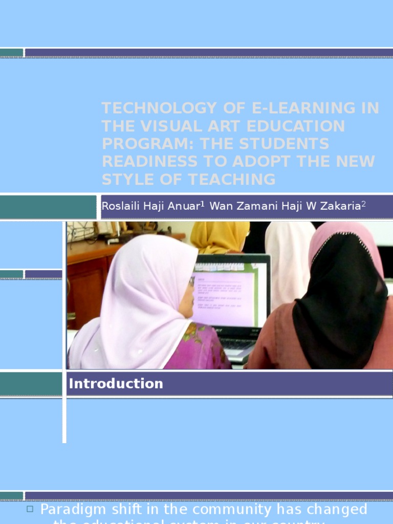 E-Learning Readiness | PDF | Educational Technology | Pedagogy