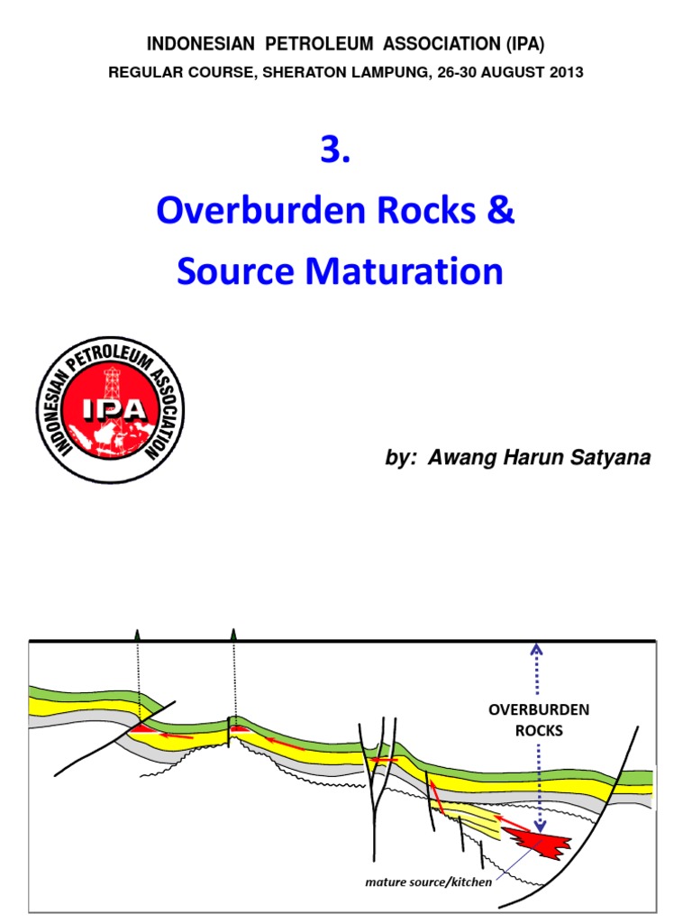 Overburden Rocks & Source Maturation | PDF | Petroleum Reservoir | Rock ...