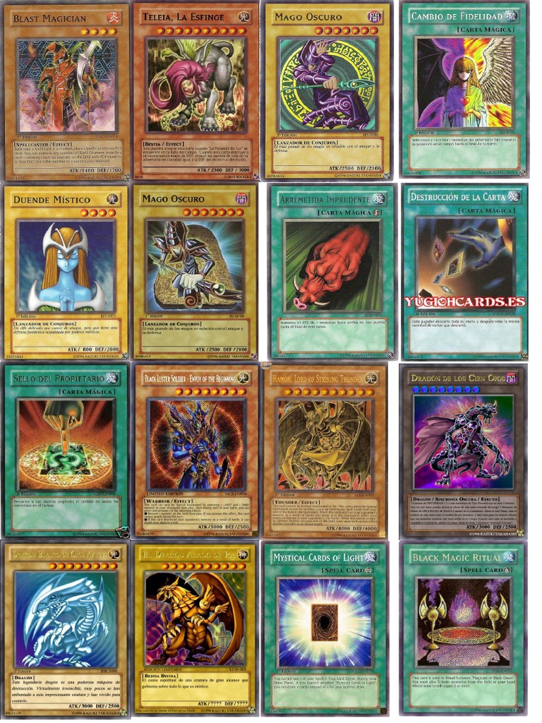Cartas Yu-Gi-Oh | PDF