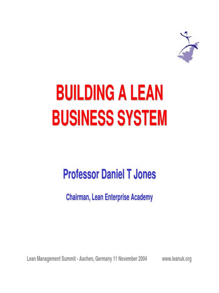 Building A Lean Business System | PDF | Lean Manufacturing | Engineering