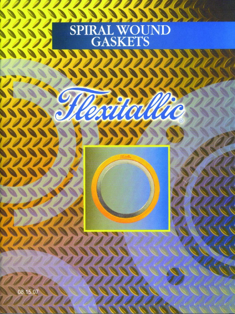 Ficha Tecnica de Espirometalicos Flexitallic | PDF