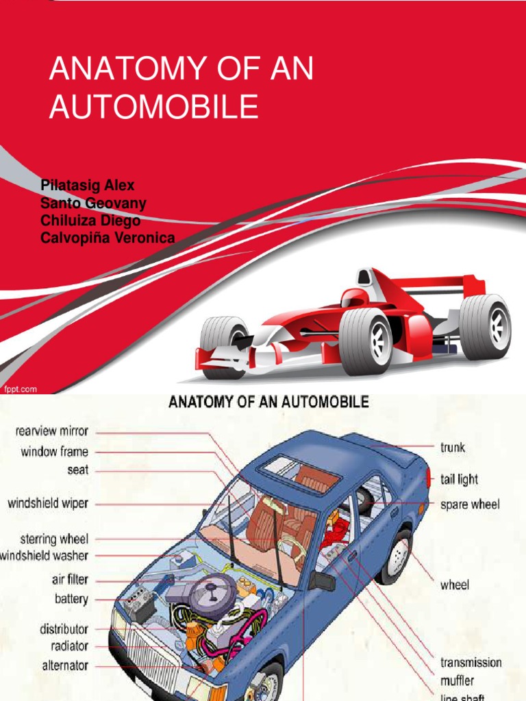 Key Components of Automobile Anatomy | PDF