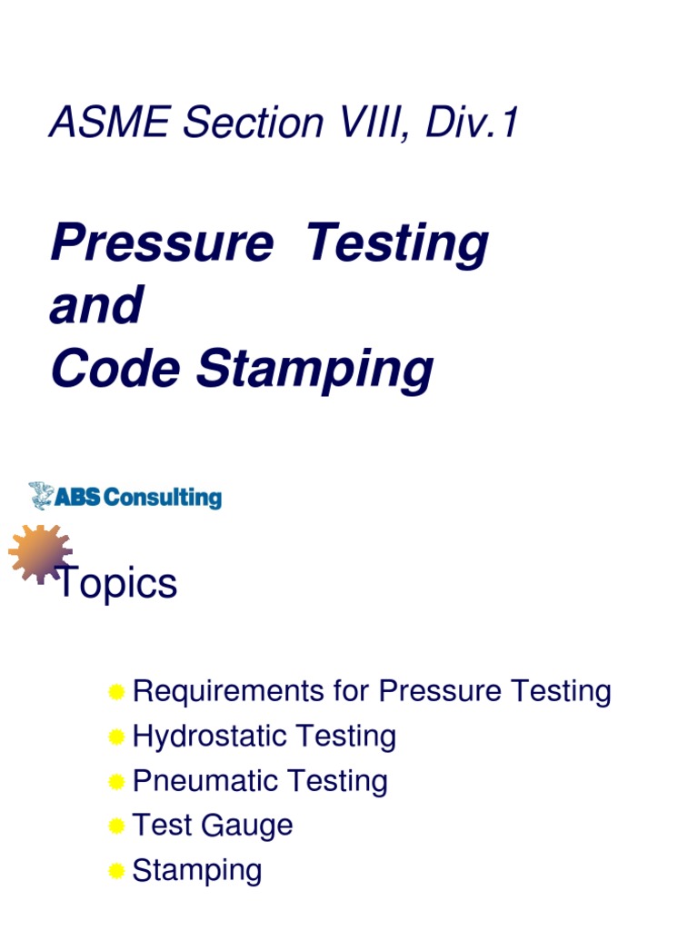 Testing and Stamping | PDF | Gas Technologies | Materials