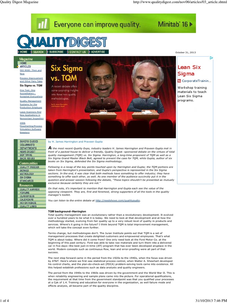 Quality Digest Magazine | PDF