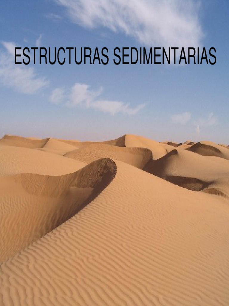 Estructuras Sedimentarias | PDF | Estrato | Roca (geología)