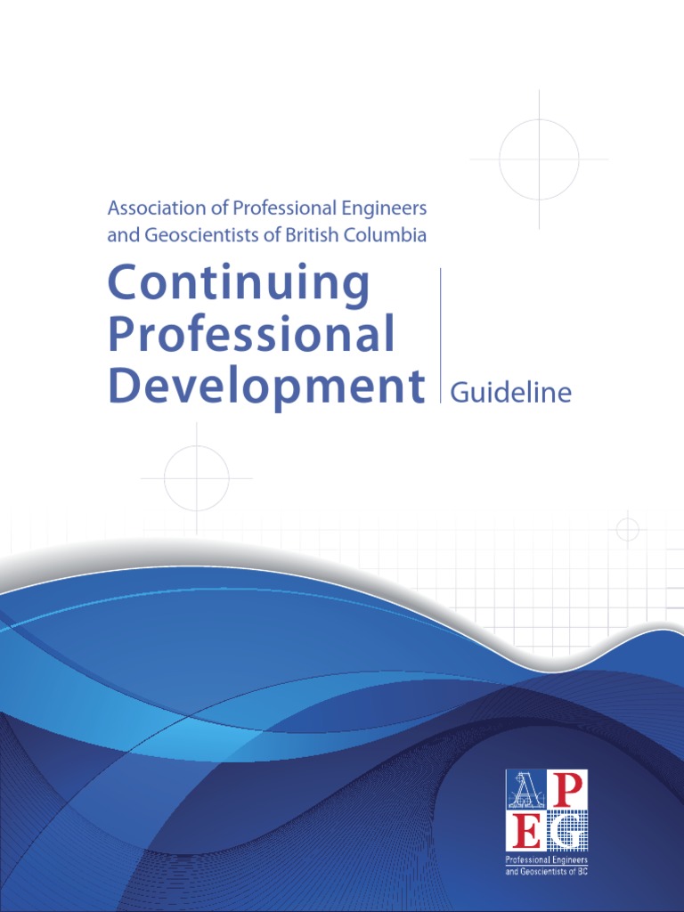 APEGBC CPD Guideline Overview | PDF | Professional Development | Profession
