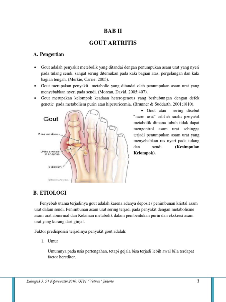 Arthritis Gout