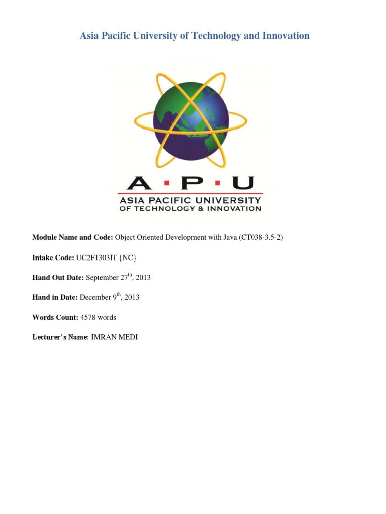 Shuaib Oodj Assignment Pdf Software Design Pattern Inheritance Object Oriented Programming 3269