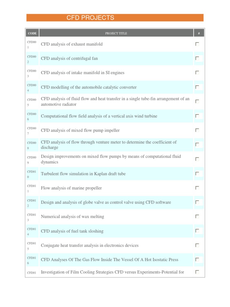 CFD Project | PDF | Computational Fluid Dynamics | Fluid Dynamics