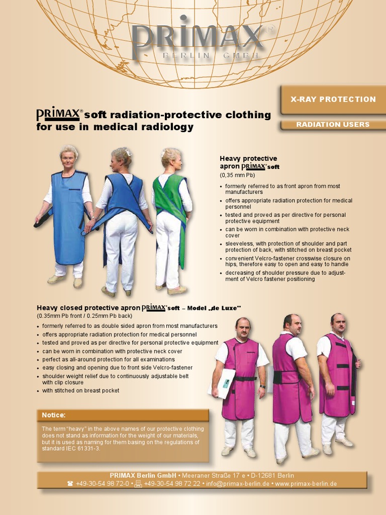 Radiation-Protective Clothing For Use in Medical Radiology | Download ...