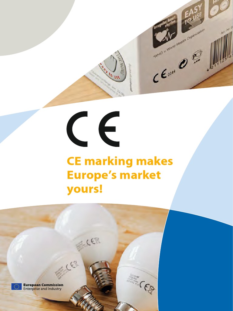 CE Mark - Brochure - en | PDF | Litigation And Regulation | Government