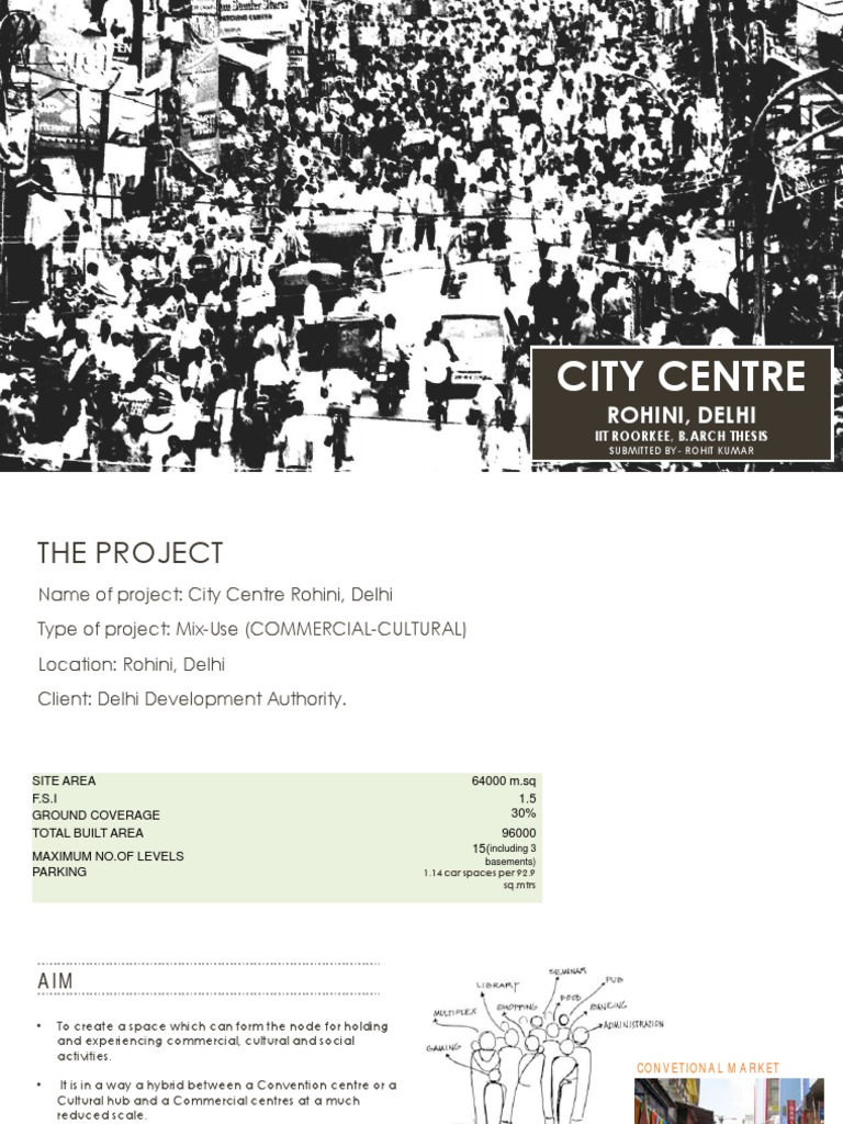 City Centre: Rohini, Delhi | PDF | Transport