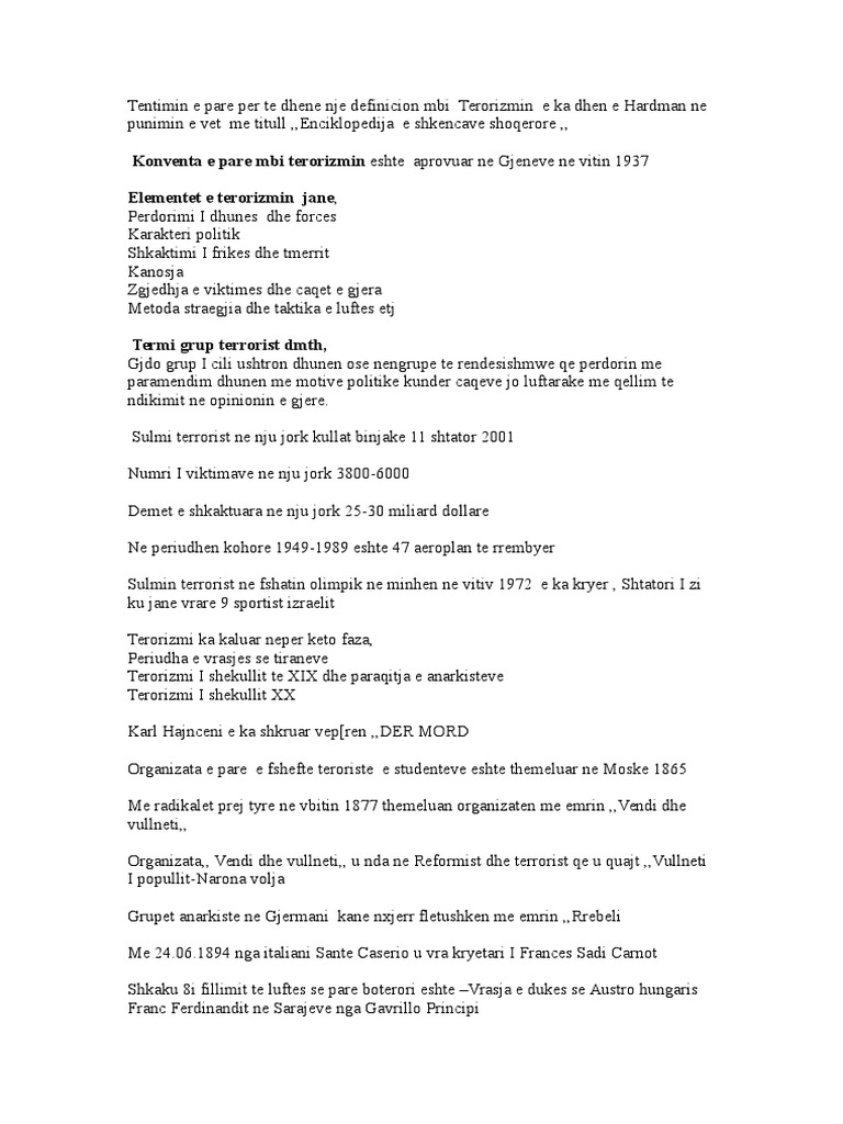 Terrorizmi 2014l | PDF