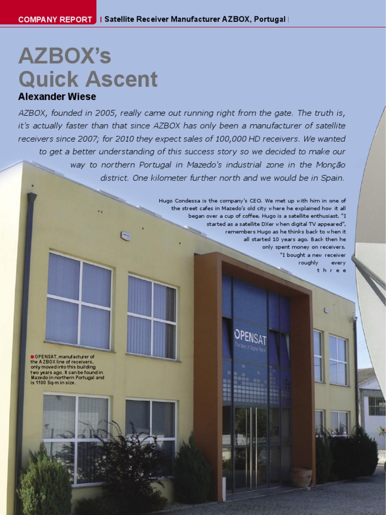 Azbox'S Quick Ascent: Alexander Wiese | Download Free PDF | High ...