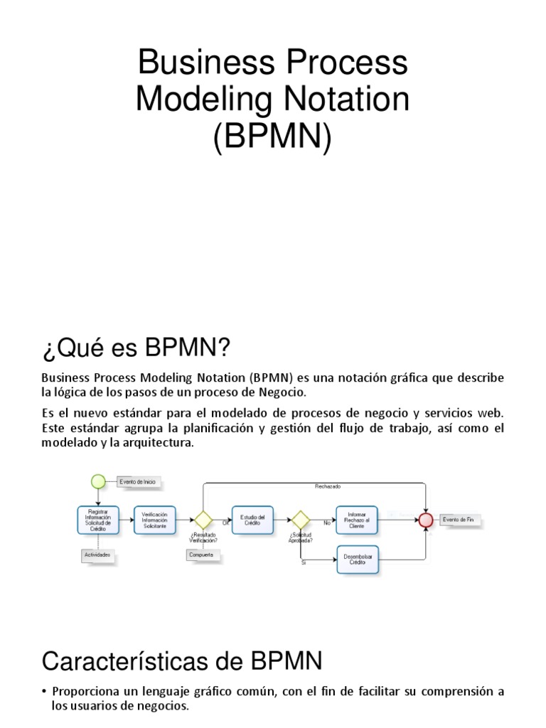 Business Process Modeling Notation (BPMN) | PDF | Teoría de sistemas ...