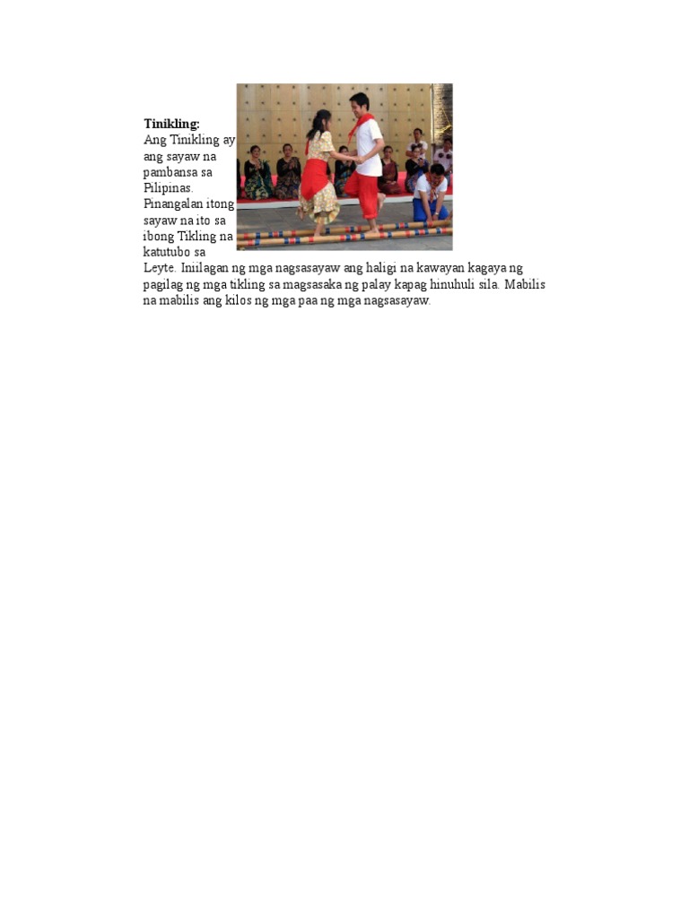 Sinaunang Sayaw NG Pilipinas | PDF