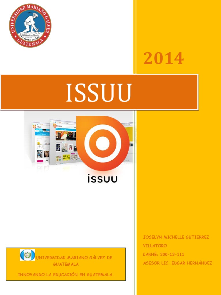 Manual de Uso de Issuu en Español | PDF | Formato de Documento Portable ...