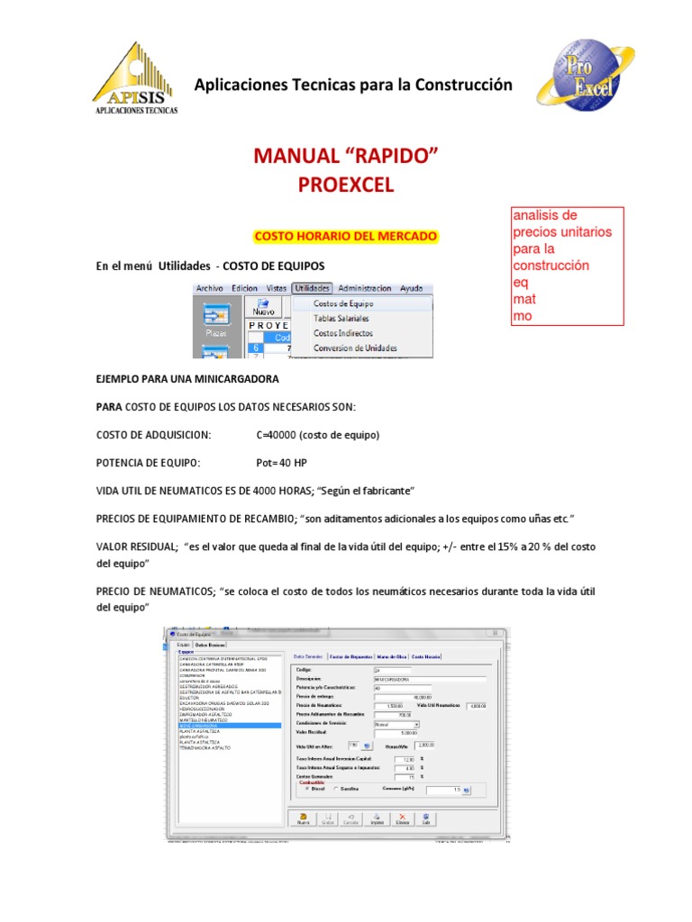 ProExcel 2025: Manual Rápido de Presupuestos | PDF | Presupuesto | Microsoft Excel