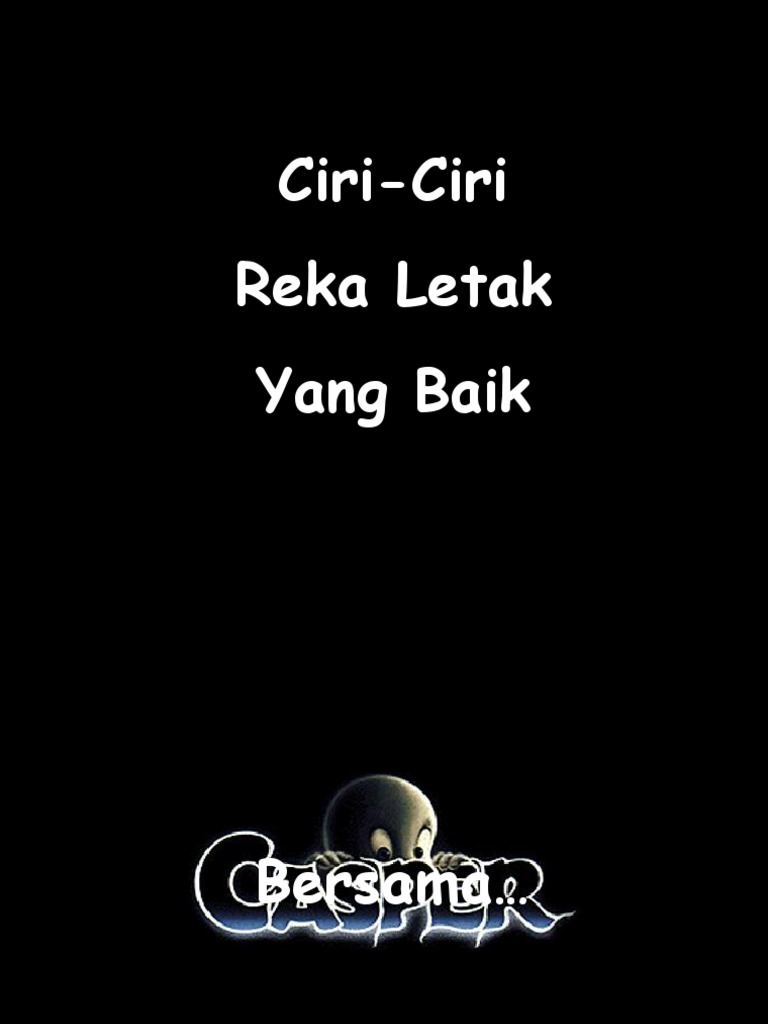 Ciri-Ciri Reka Letak | PDF