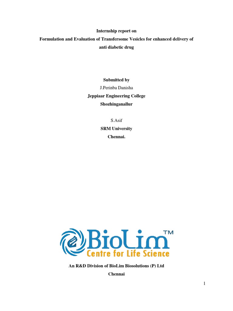 Transdermal Drug Delivery Using Transferosomes | PDF | Liposome ...