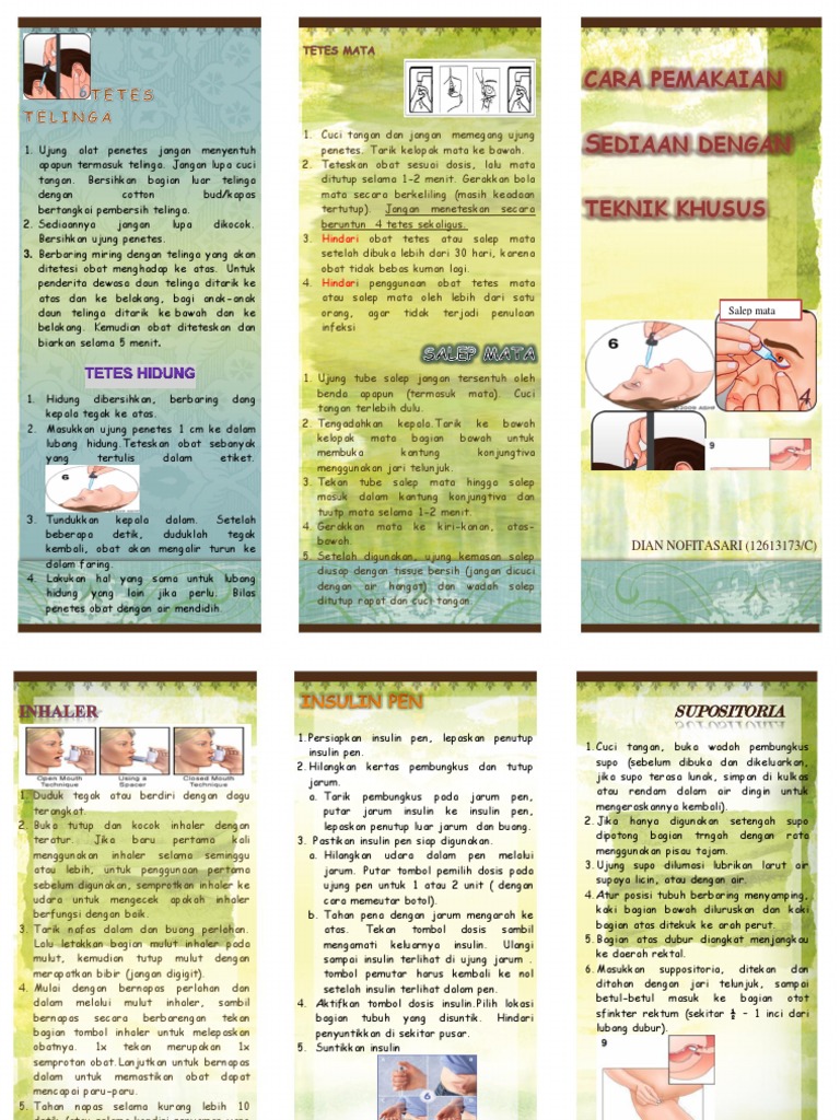 Leaflet Pio | PDF | Kesehatan Holistik | Sains & Matematika