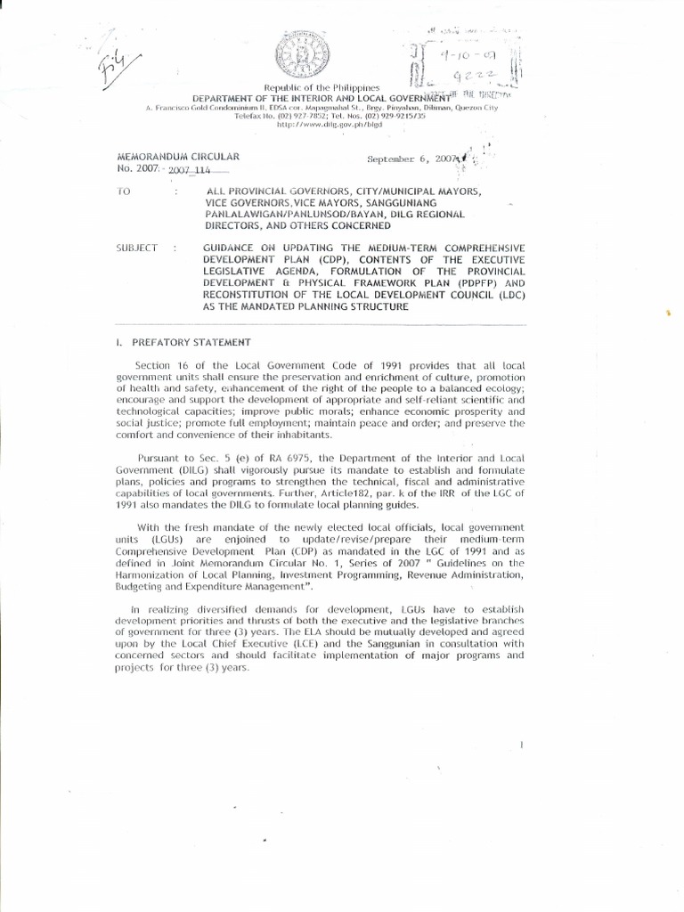 CDP-CLUP-ELA Guide For LGUs. | PDF