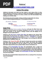 Colt M1911 Frame Blueprints PDF | PDF