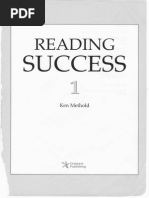 Reading Success 1 Answer | PDF | Reading Comprehension | Leisure