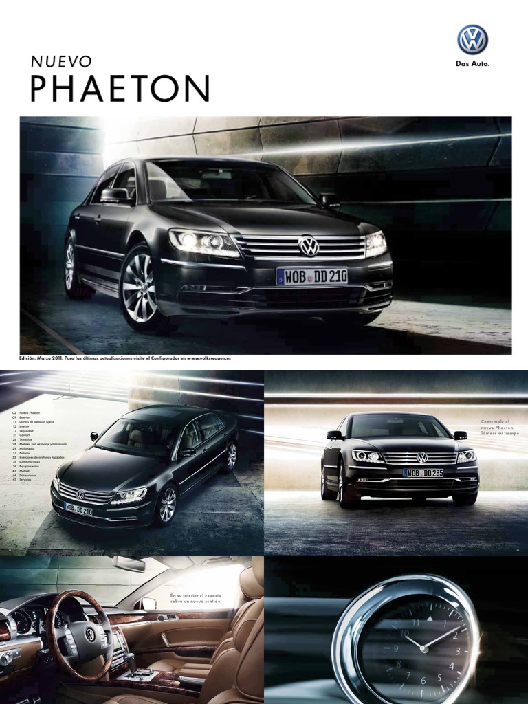 0081 Catalogo Phaeton Web 02 | PDF | Airbag | Control remoto