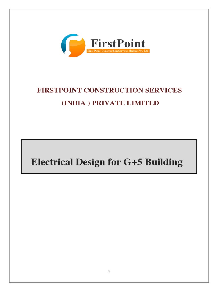 G + 5 (Calculation Details) | Download Free PDF | Lighting | Electrical ...