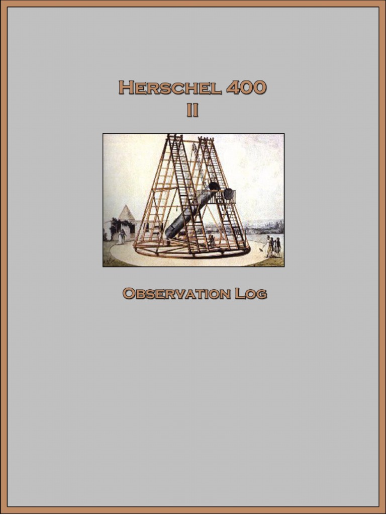 Herschel 400 2 Log Book | PDF | Nebula | Stars