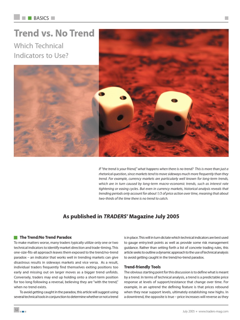 Trend Vs No Trend | PDF
