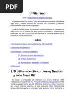 Informe Etica | PDF | Utilitarismo | John Stuart Mill