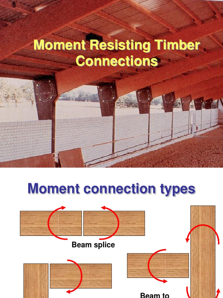 Timber Moment Connection Design Guide | PDF