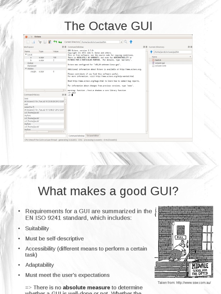 Octave Gui | PDF | Object (Computer Science) | Thread (Computing)