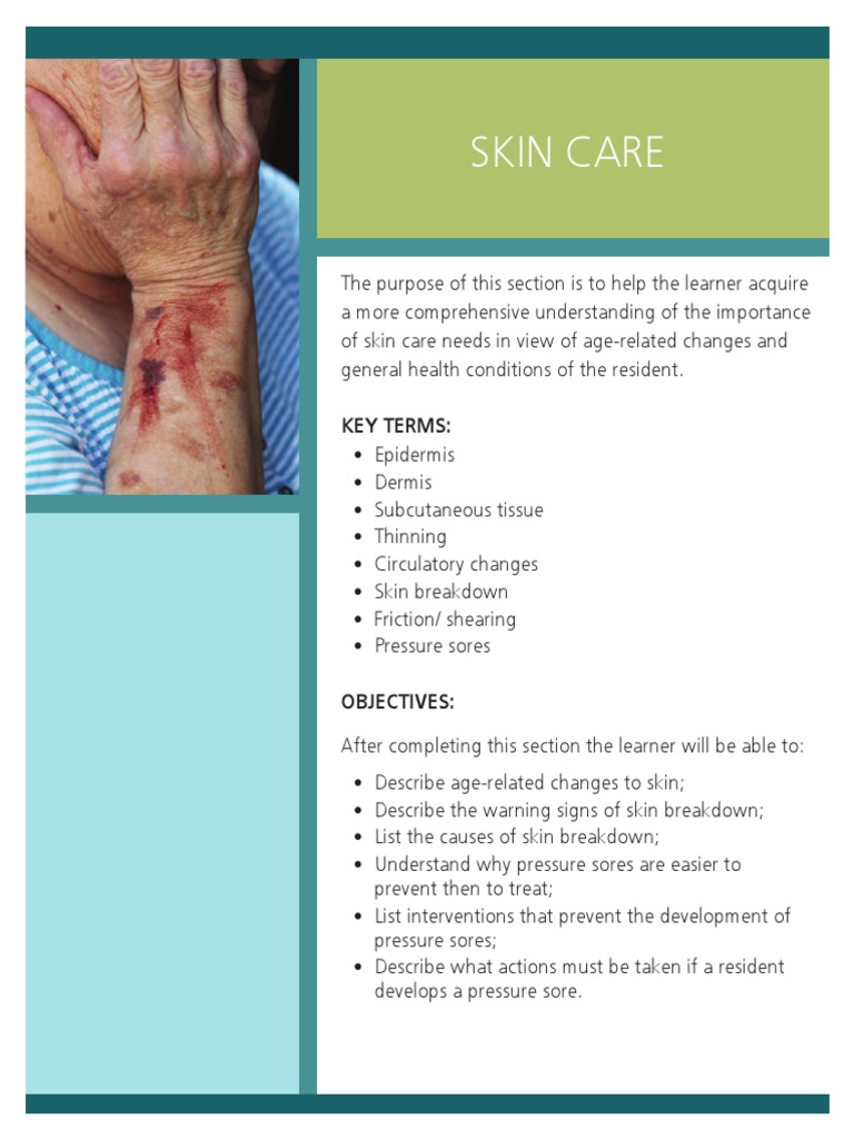 Skin Care | PDF | Skin | Clinical Medicine