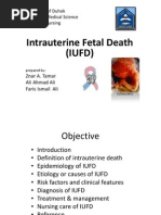 Intrauterine Fetal Death Overview | PDF | Childbirth | Fetus