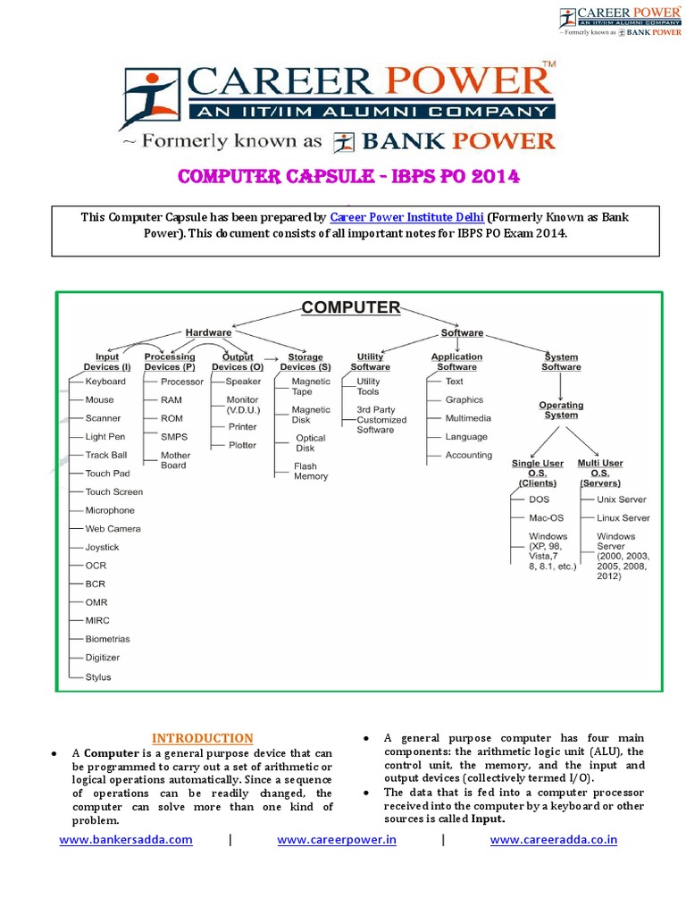 Computer Capsule | PDF | Network Topology | Osi Model