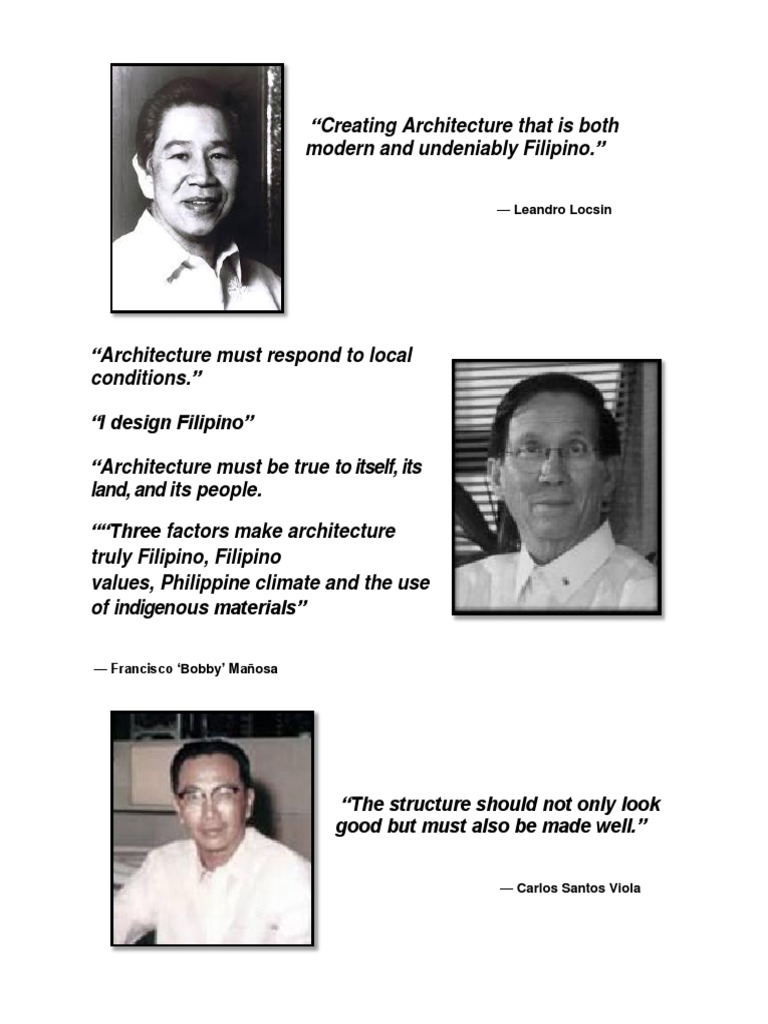 Philosophies of Architects Final | PDF | Architectural Design ...
