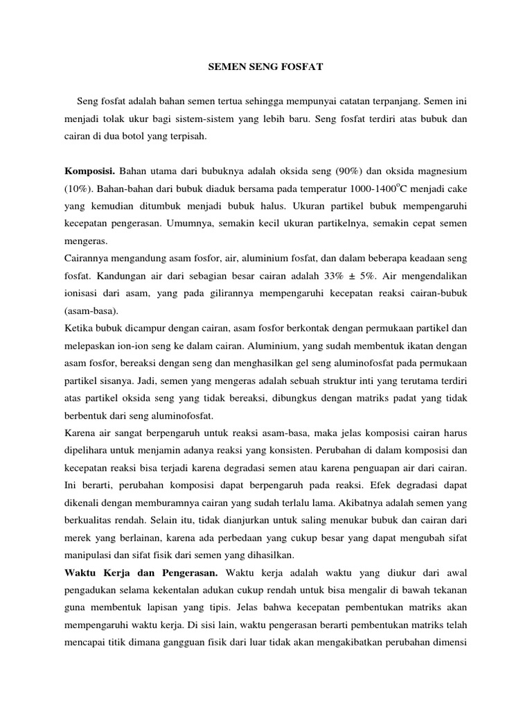 LO 1 Semen Seng Fosfat Fredi | PDF