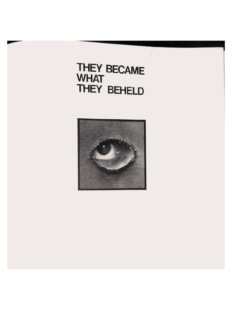They Became What They Beheld | PDF