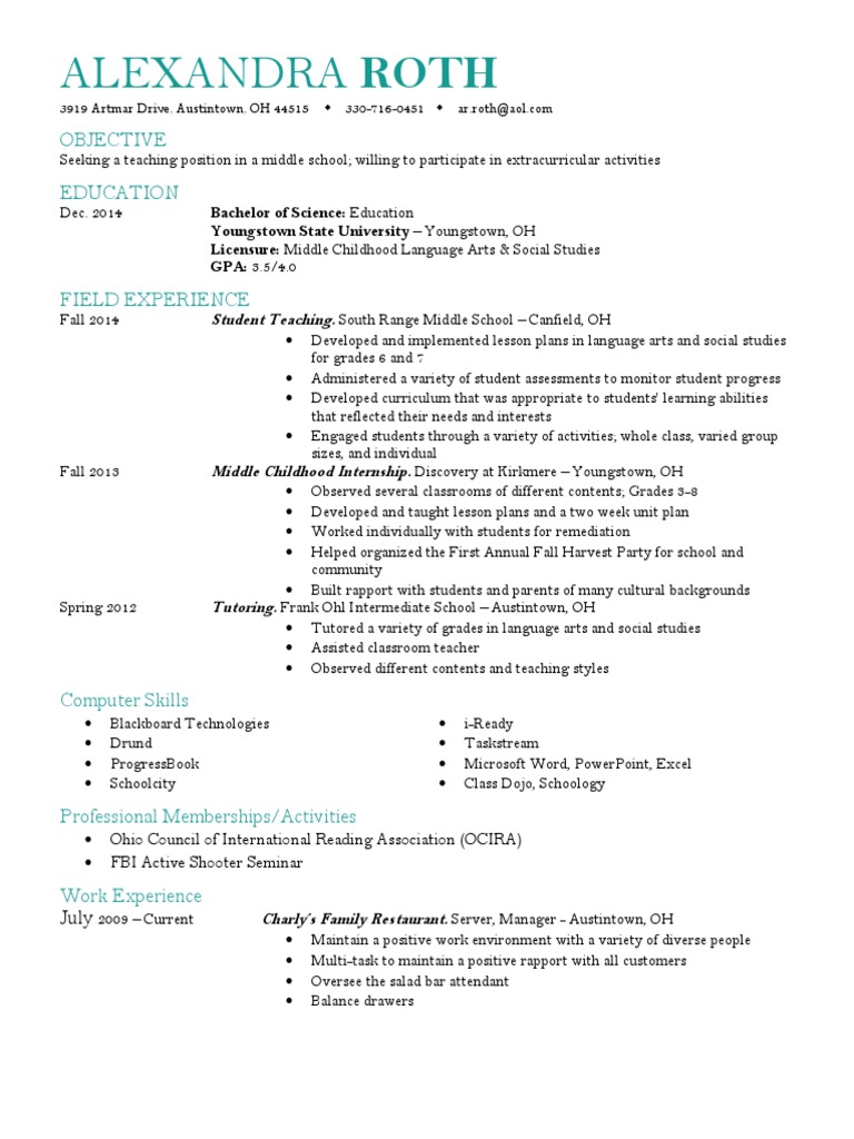 Alex Resume | PDF