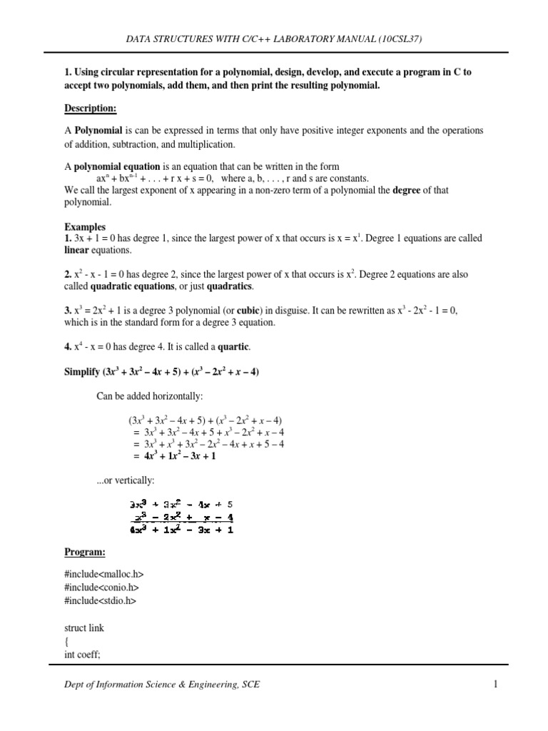 Ds Lab Manual Pdf Algorithms And Data Structures Computer Data 