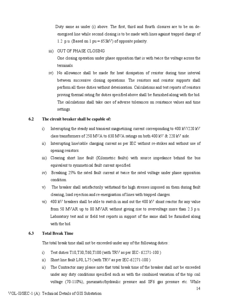 Circuit Breaker Specifications Chapter 28 | PDF | Computers ...