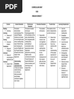 Matatag Curriculum Map English 7 First Quarter | PDF | Curriculum ...