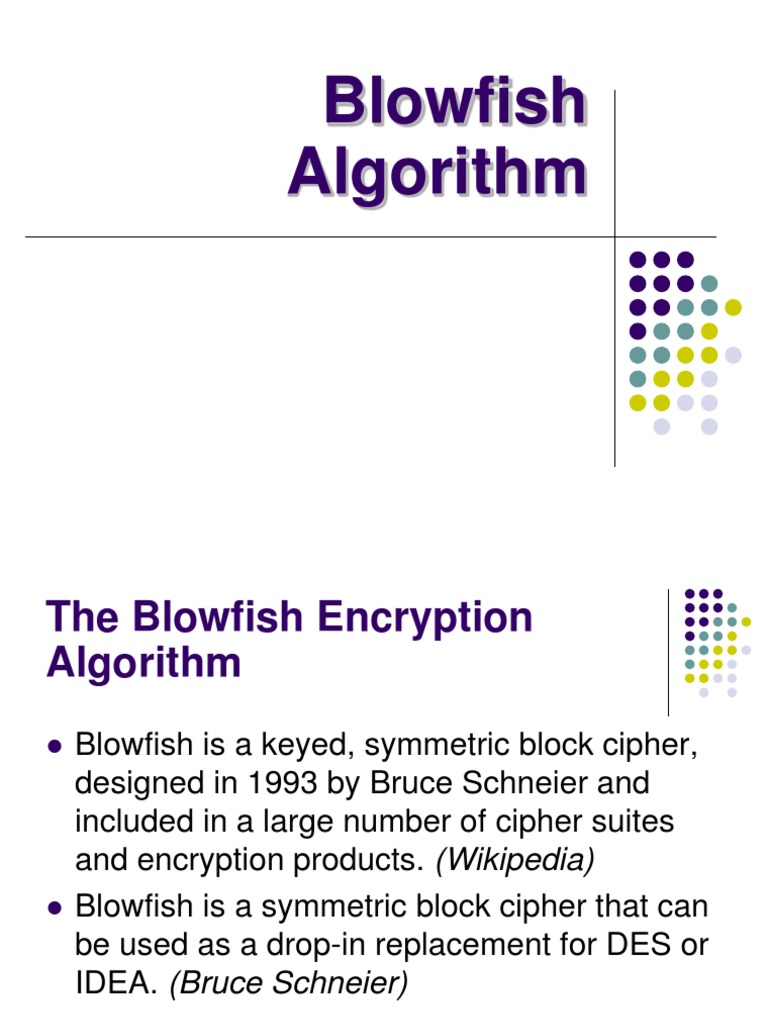 Blowfish | PDF | Cryptography | Secure Communication