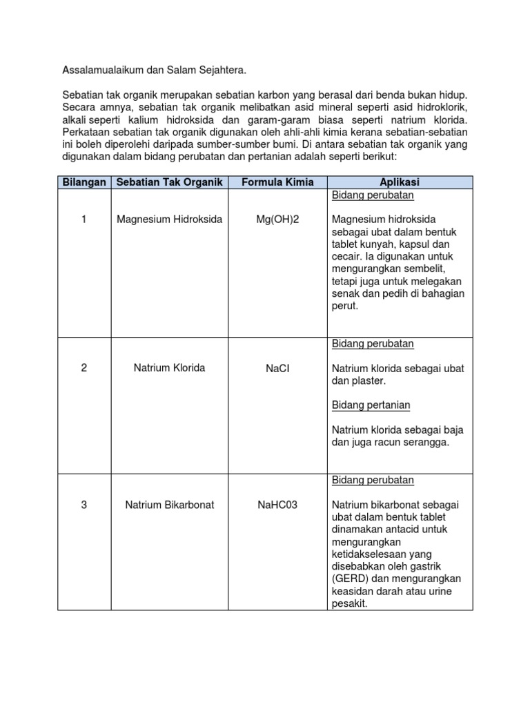 Sebatian Tak Organik