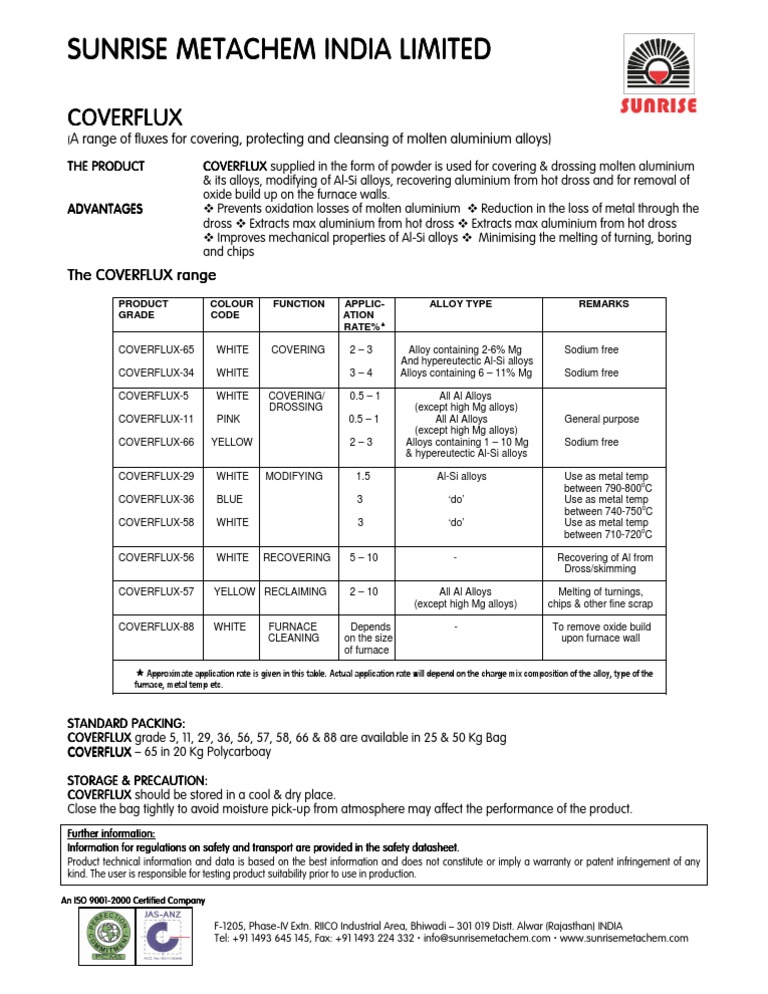 Cover Flux | PDF | Magnesium | Aluminium